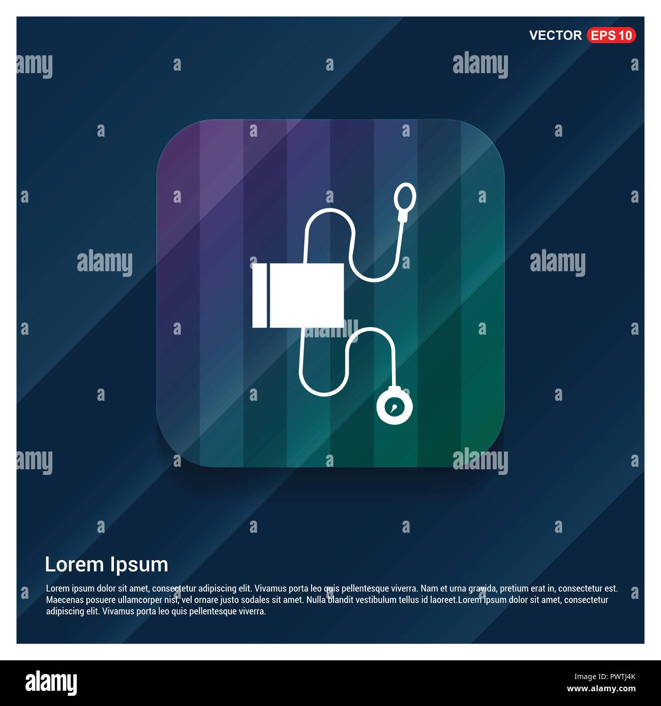 Contour medical mechanical tonometer icon Stock Vector Image & Art - Alamy