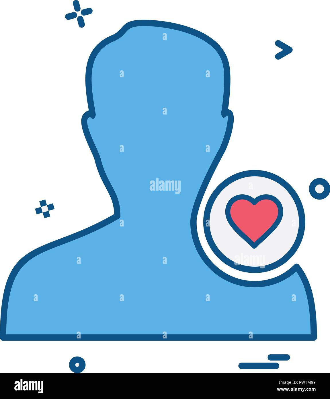 Avatar male icon design vector Stock Vector Image & Art - Alamy