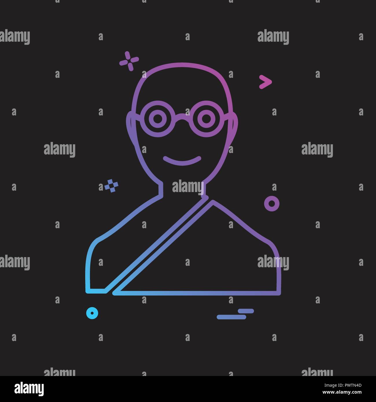 Indian pandit Stock Vector Images - Alamy