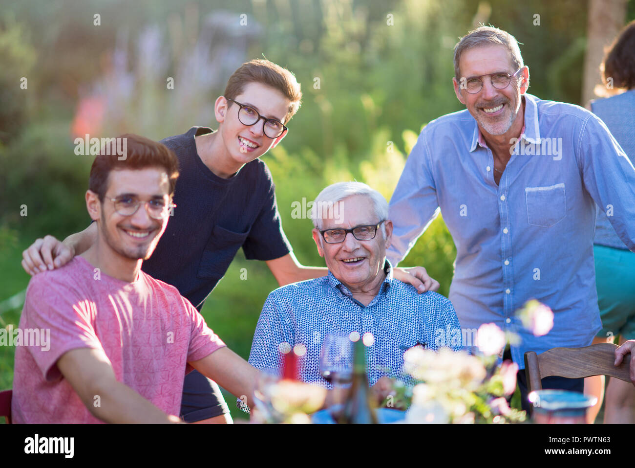 Generation of men hi-res stock photography and images - Alamy