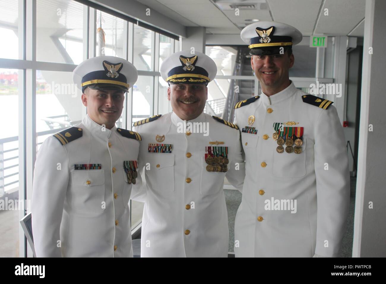 Lt. j.g. Patrick T. Kelly relieved Lt. Nathan E. Quellhorst as ...