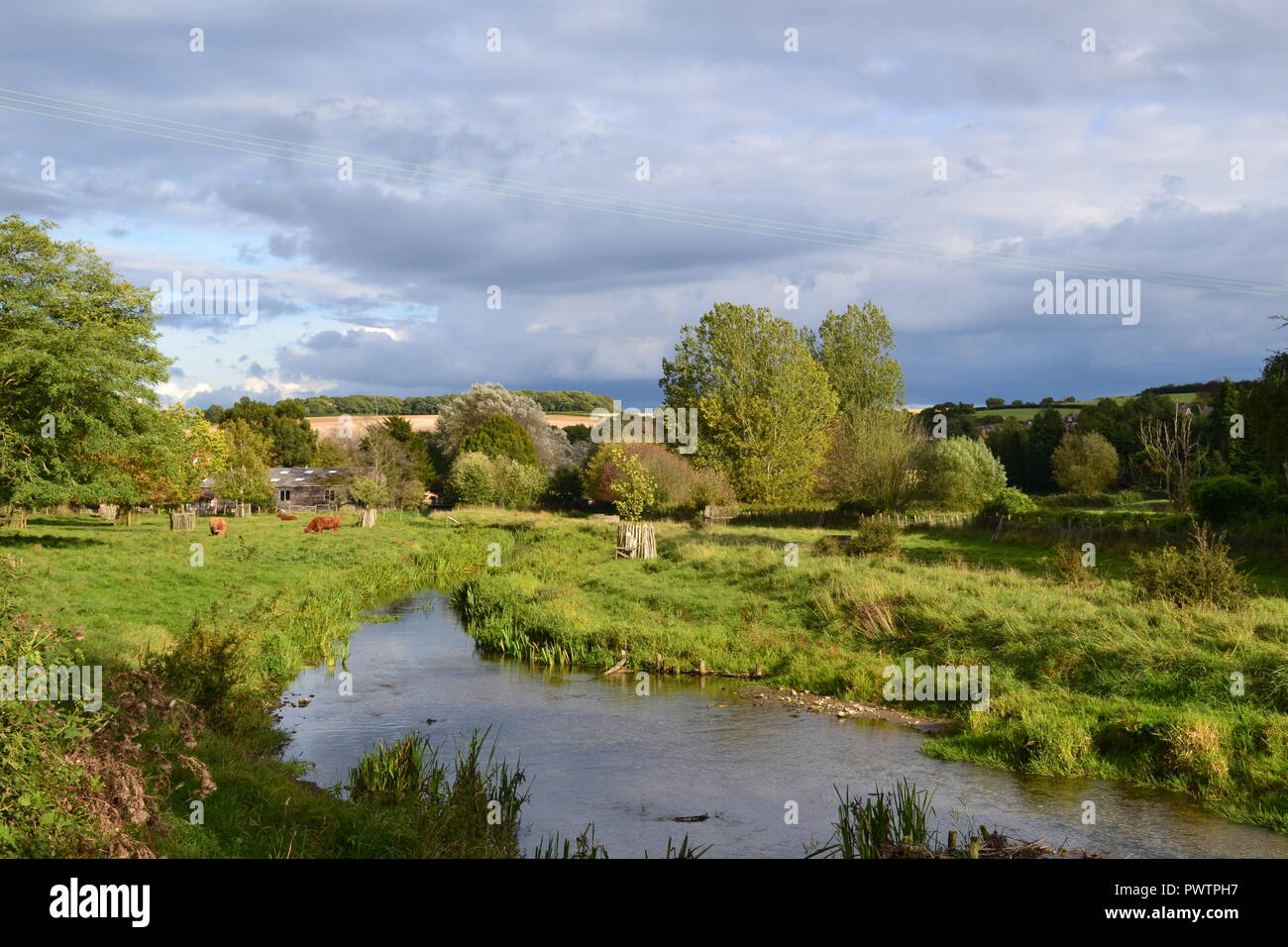 River darent painting hi-res stock photography and images - Alamy