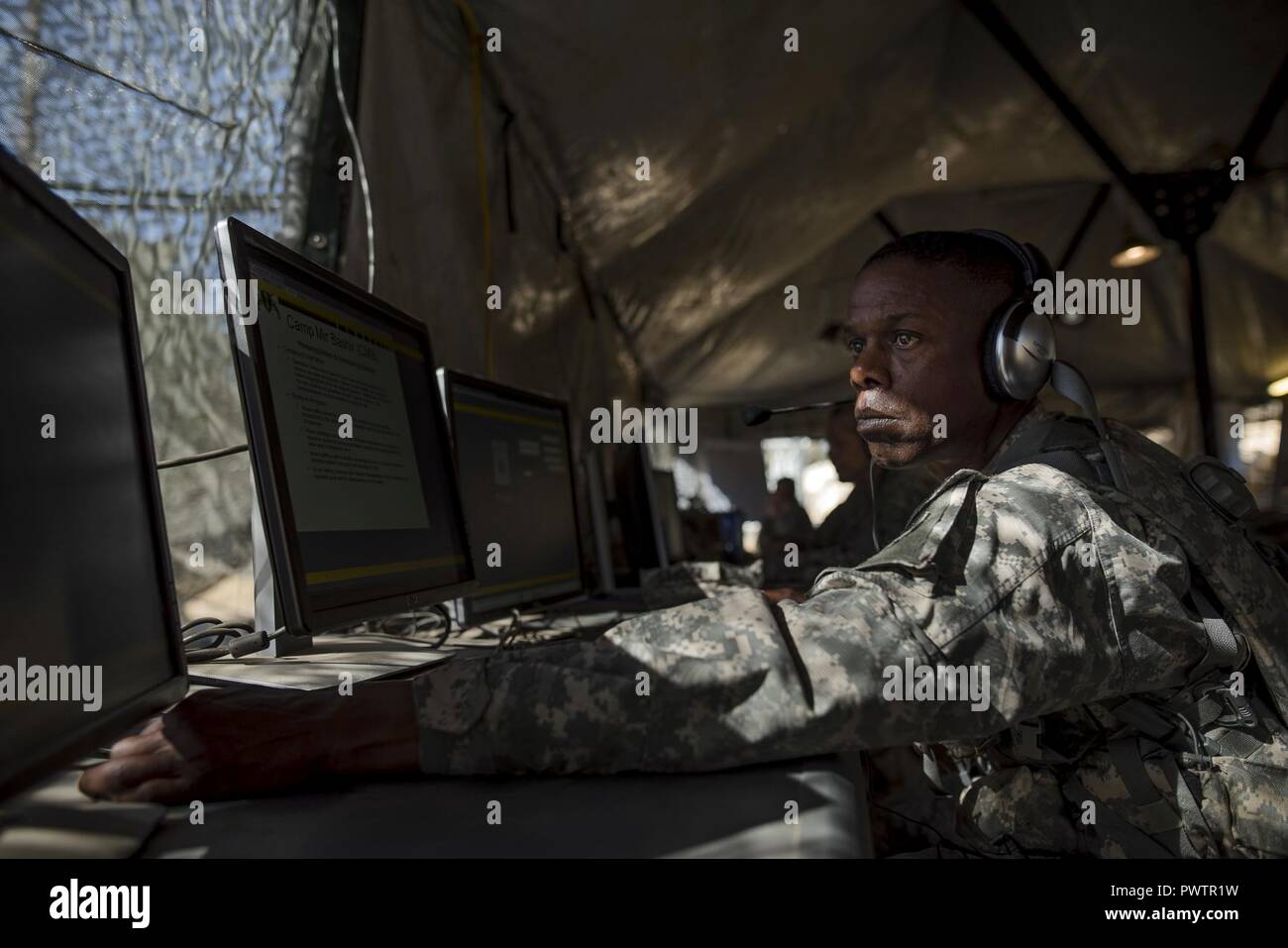 Master Sgt. Tony Propes, an "Observer, Coach, Trainer" with the 75th ...