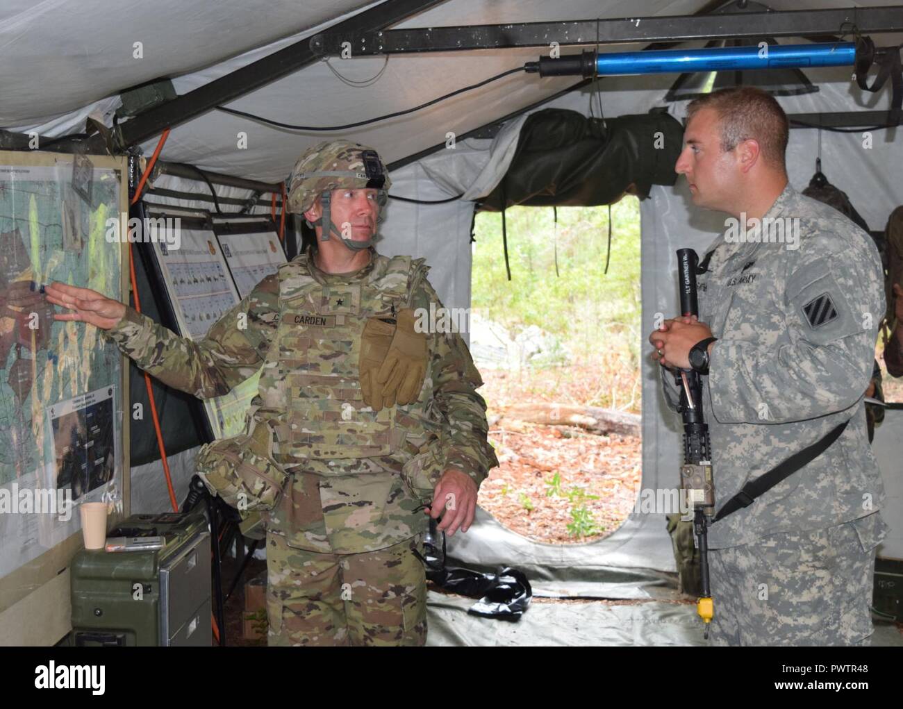FORT STEWART, Ga. June 20, 2017 – Brigadier General Tom Carden ...