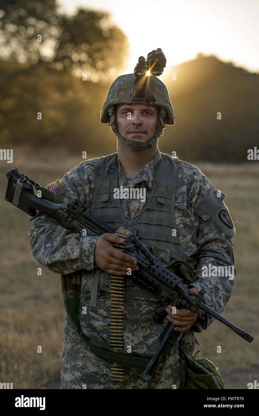 Five years ago, Spc. Keith Blake, of East Peoria, Illinois, received ...