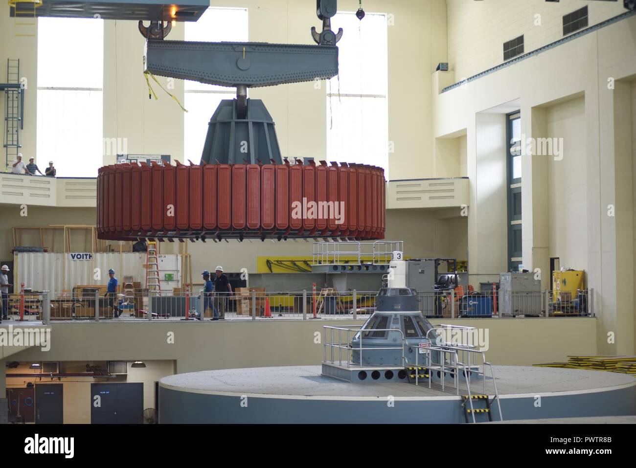 Hydroelectric generator rotor hi-res stock photography and images - Alamy