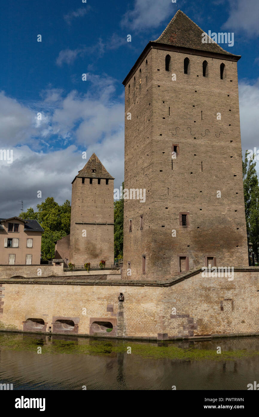 Towers of Strasbourg are a part of the Ponts Couverts - The Covered ...