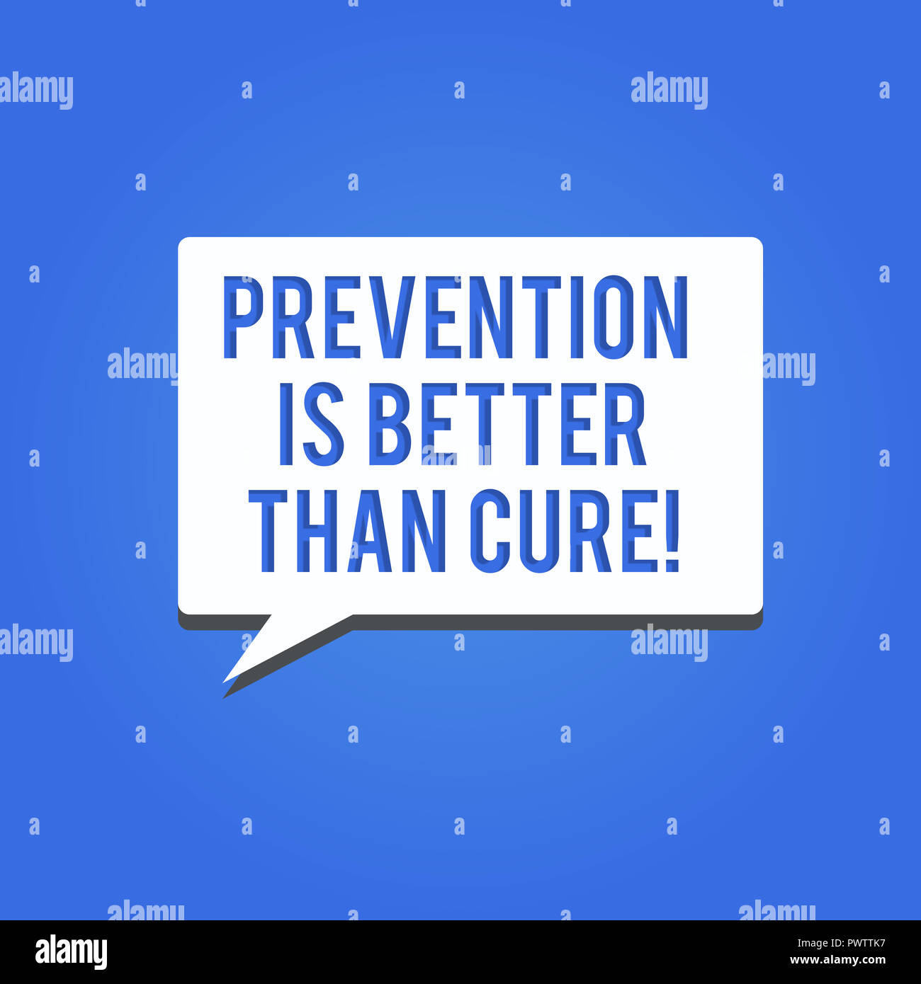 Word writing text Prevention Is Better Than Cure. Business concept for ...