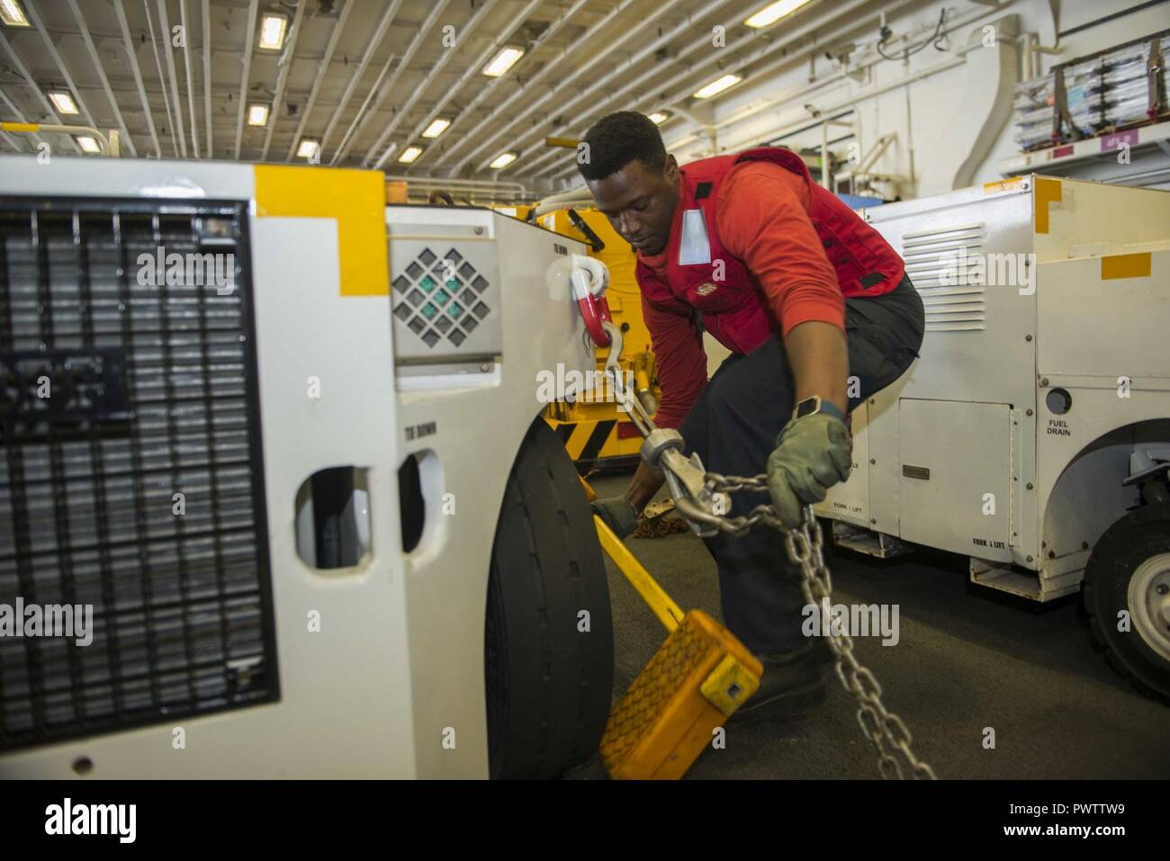 Us Navy Flight Deck Tractor High Resolution Stock Photography and ...