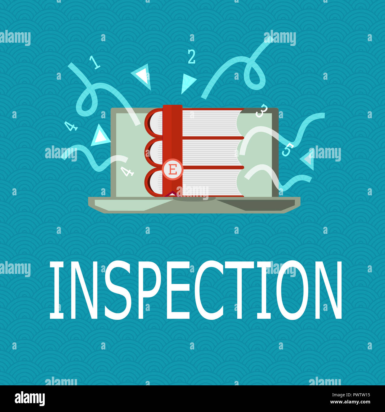 Conceptual hand writing showing Inspection. Business photo showcasing ...