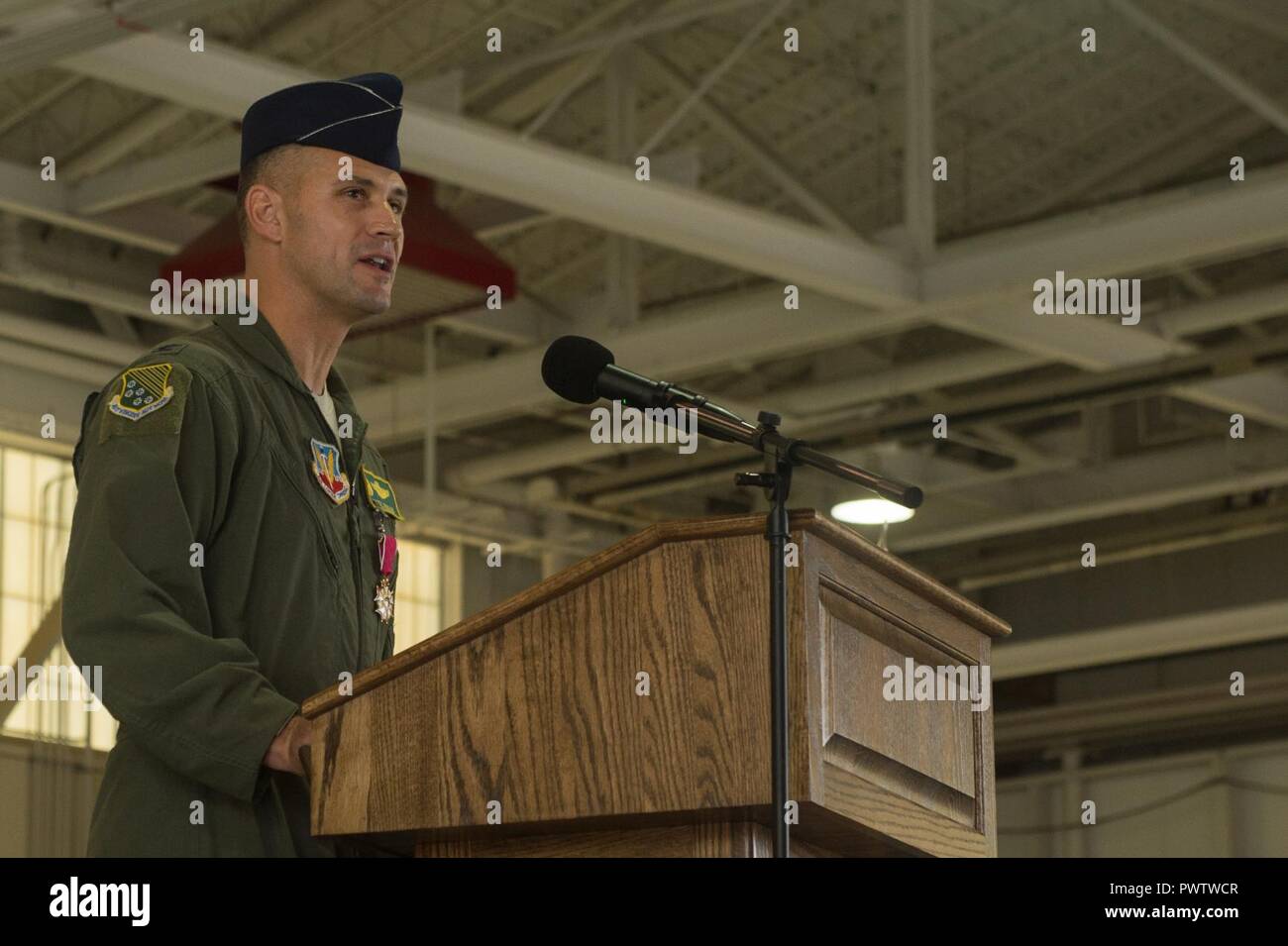 U.S. Air Force Col. Peter Fesler, former 1st Fighter Wing commander ...