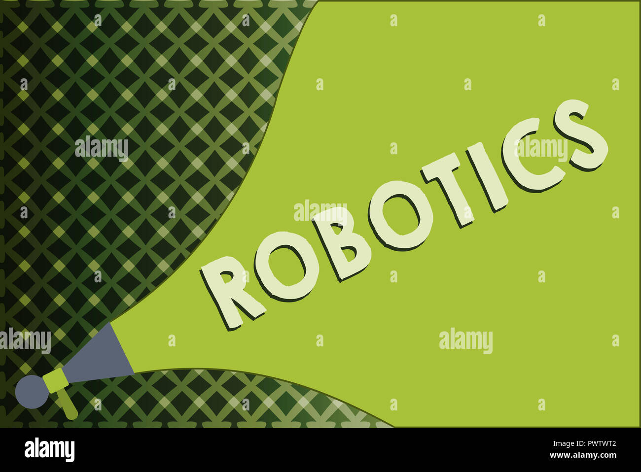 Writing note showing Robotics. Business photo showcasing branch of ...