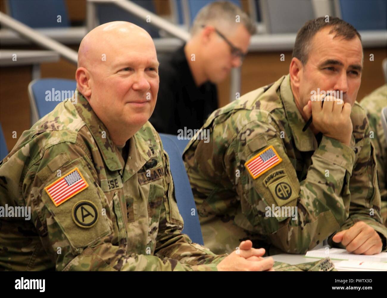 U.S. Army Maj. Gen. Pete Bosse, commanding general for the 335th ...