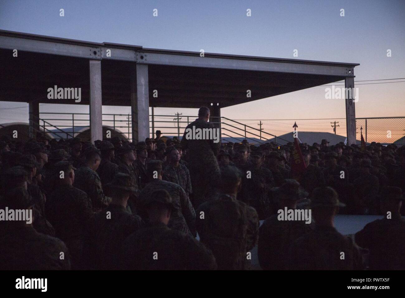 U.S. Marine Corps Col. Thomas E. Prentice, commanding officer of 23rd ...