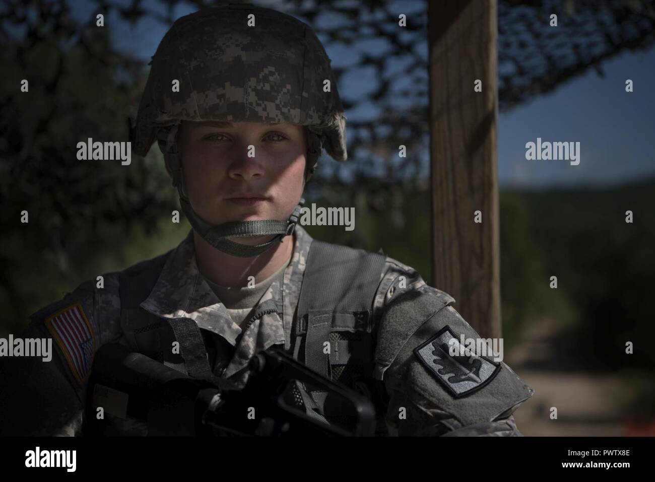 Spc. Kendra Williams, a U.S. Army Reserve military police from ...
