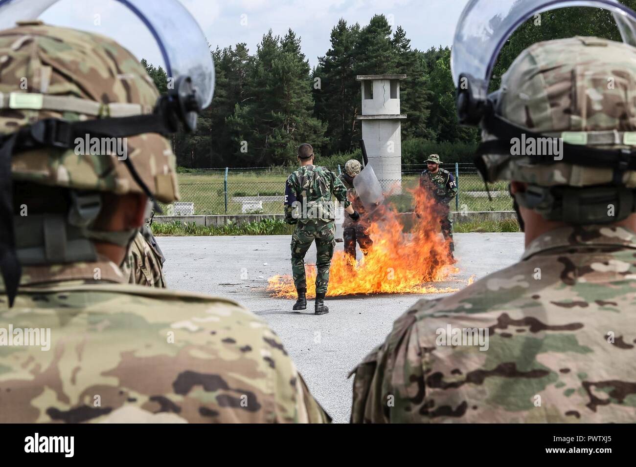 America fire phobia training hi-res stock photography and images - Alamy