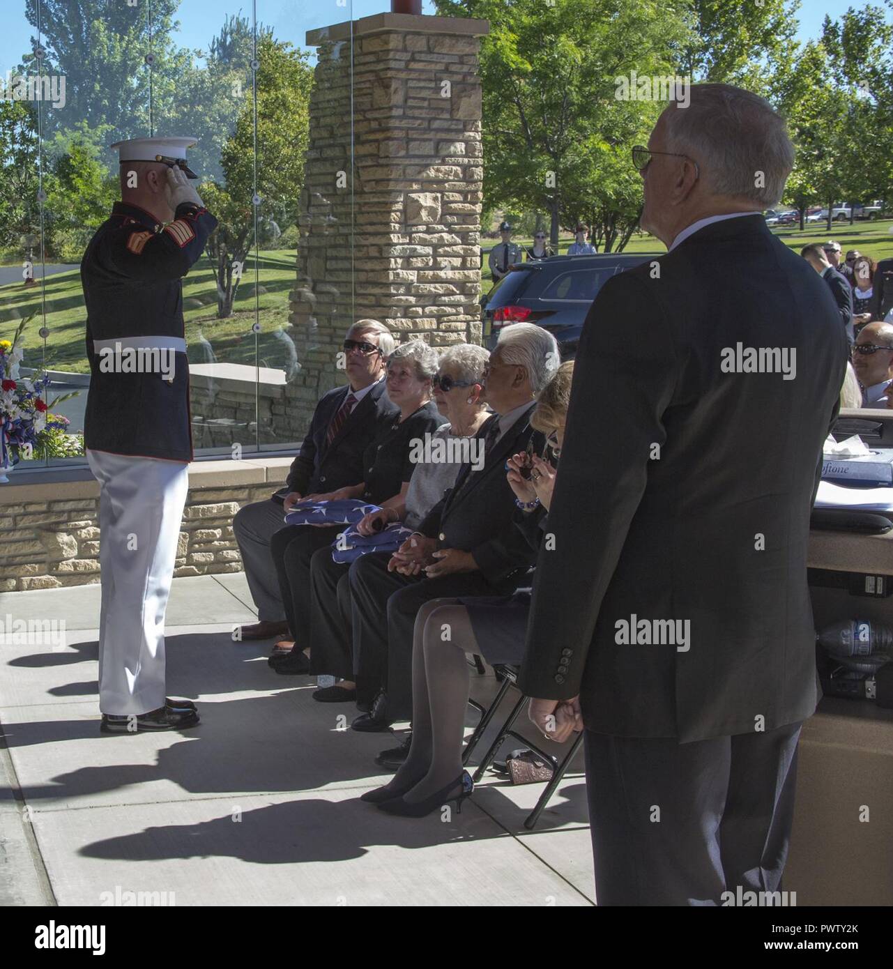 Master Sgt. Robert B. Antczak, funeral director, Marine Barracks ...