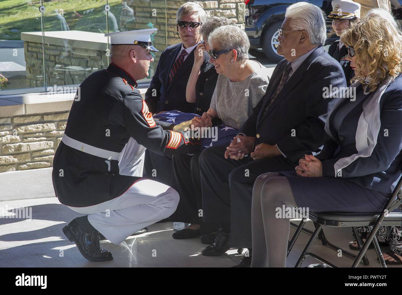 Master Sgt. Robert B. Antczak, funeral director, Marine Barracks ...