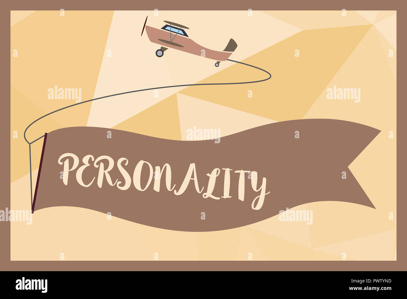 Writing note showing Personality. Business photo showcasing ...