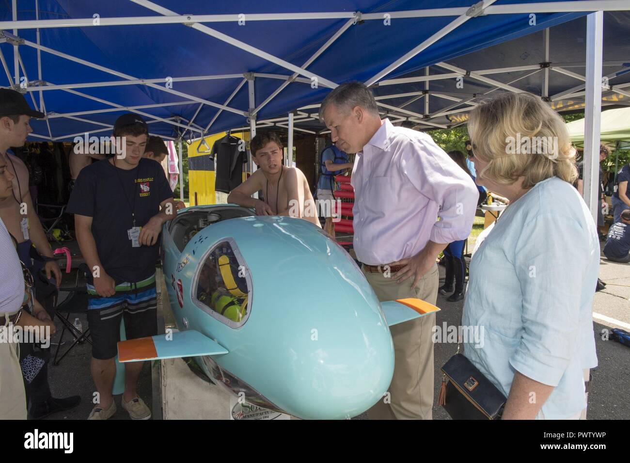 First day of the 14th International Submarine Races at Naval Surface ...