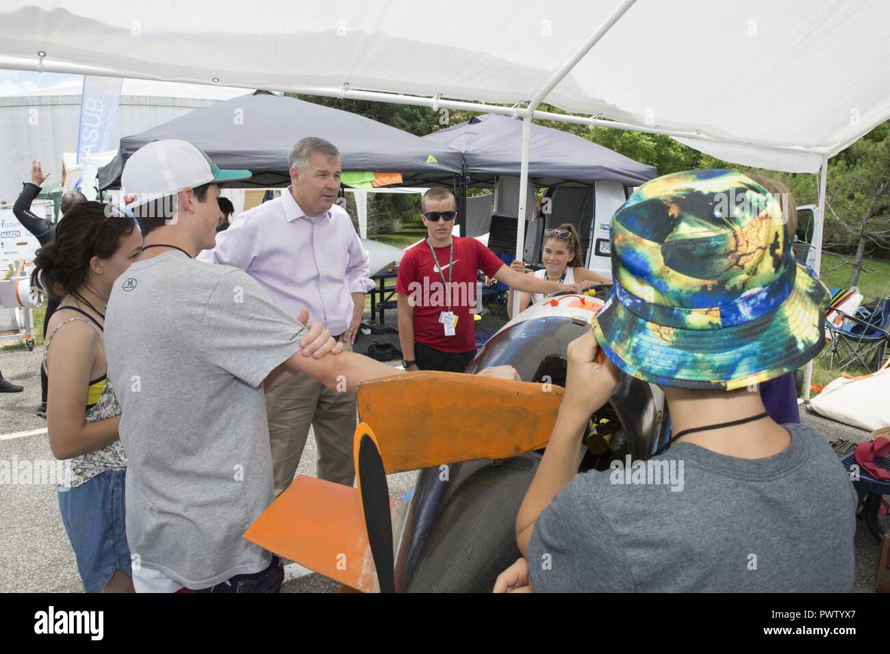 First day of the 14th International Submarine Races at Naval Surface ...