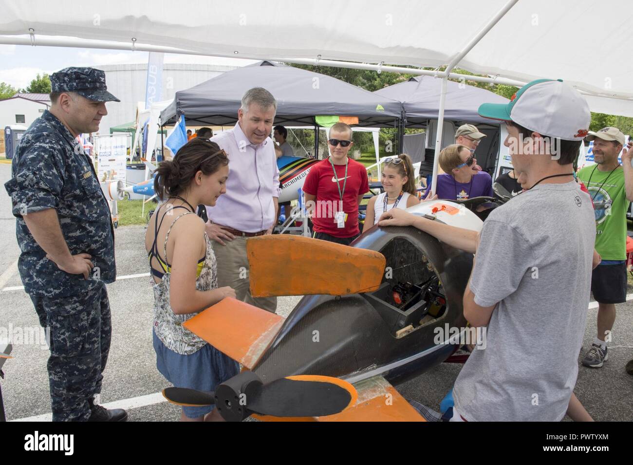 First day of the 14th International Submarine Races at Naval Surface ...
