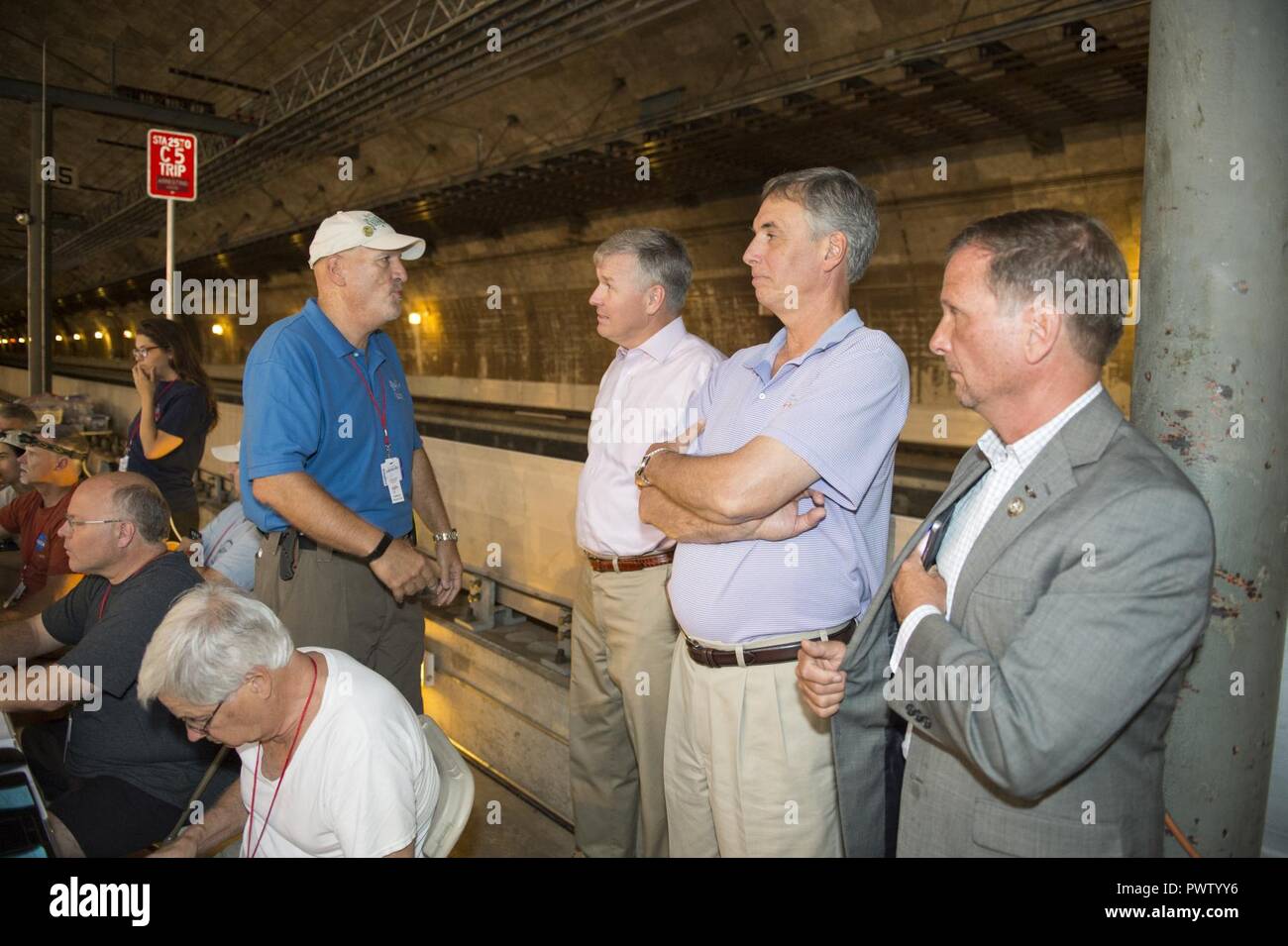 Retired Navy Capt. Jerry Rovner (left) talks about the International ...