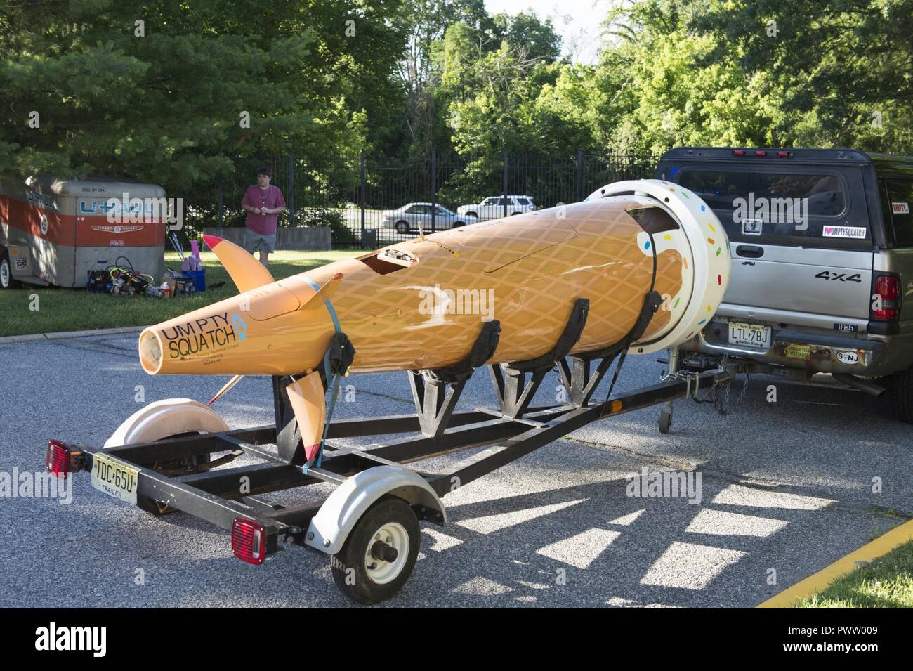 First day of the 14th International Submarine Races at Naval Surface ...