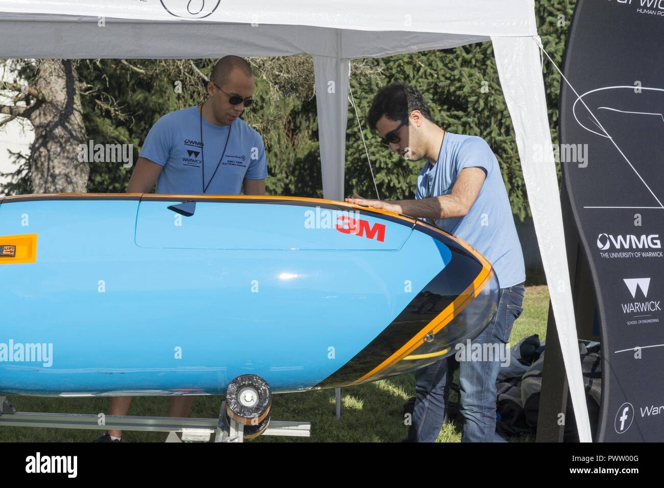 First day of the 14th International Submarine Races at Naval Surface ...