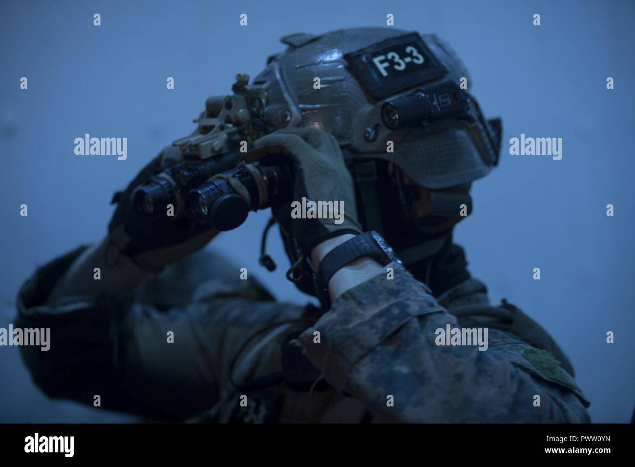 Sgt. Connor Mooney, a point man with Force Reconnaissance Platoon ...