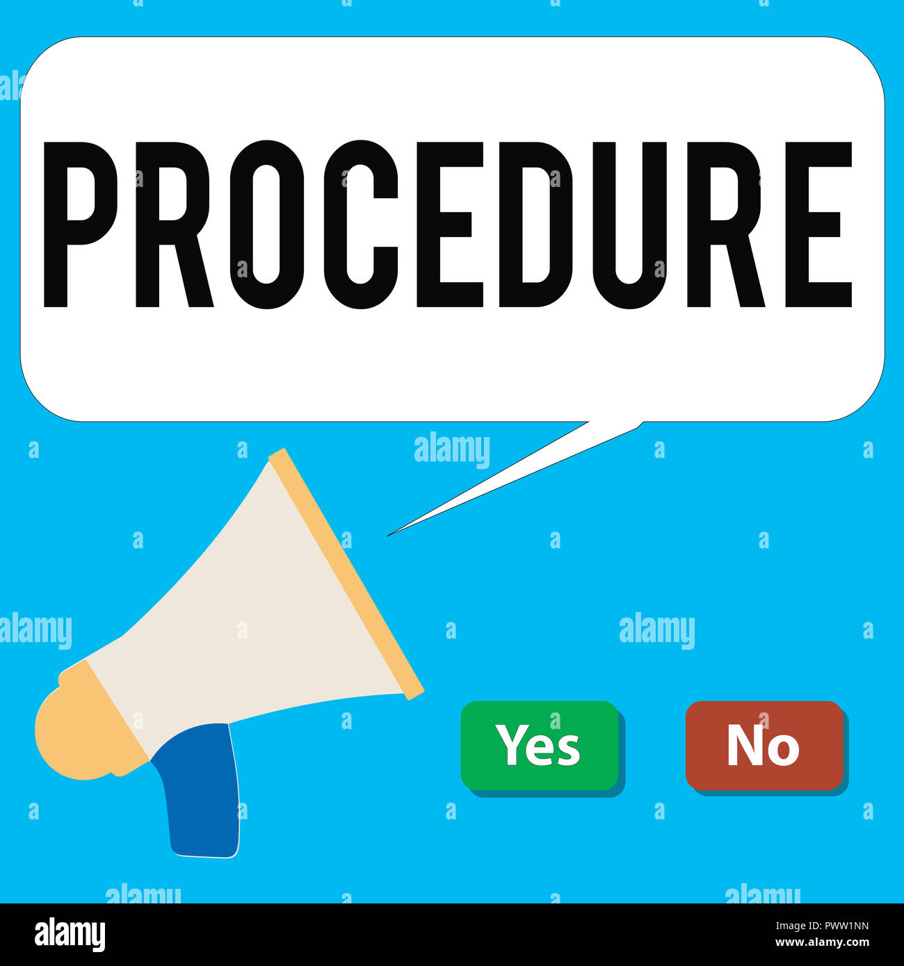 Writing note showing Procedure. Business photo showcasing Established ...