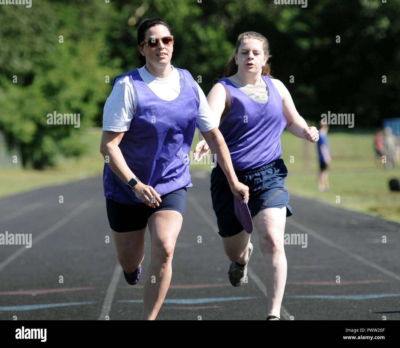 Members of the 70th ISR Wing, Fort G. Meade, Md., enjoy a competitive ...