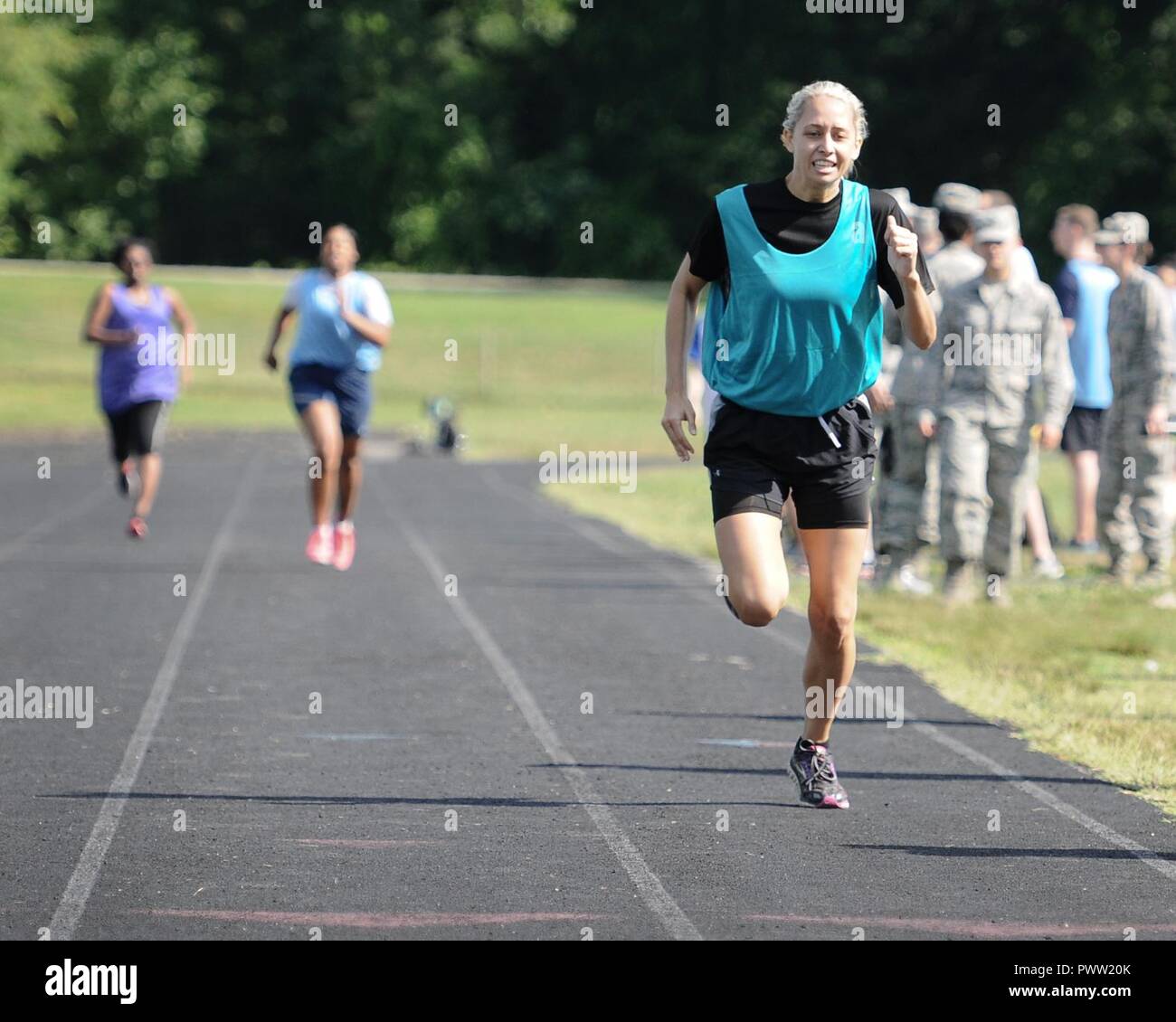 Members of the 70th ISR Wing, Fort G. Meade, Md., enjoy a competitive ...