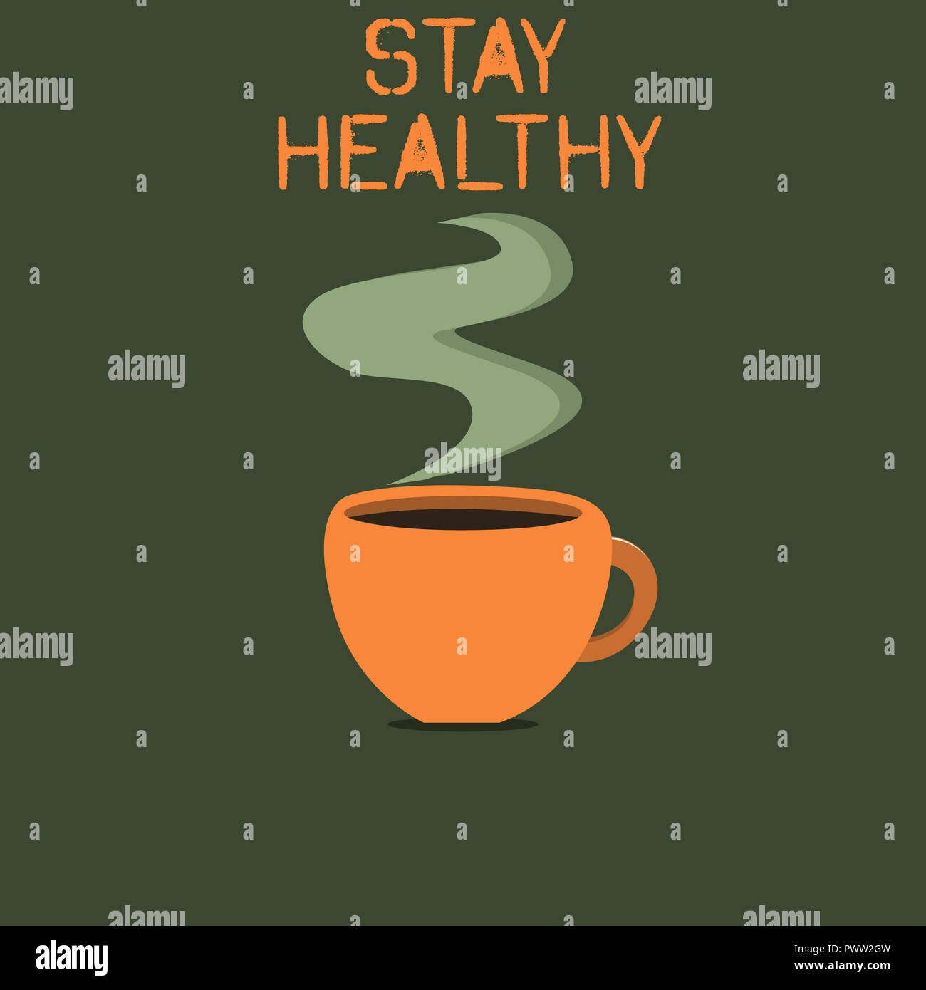 Word writing text Stay Healthy. Business concept for Keep balanced diet ...