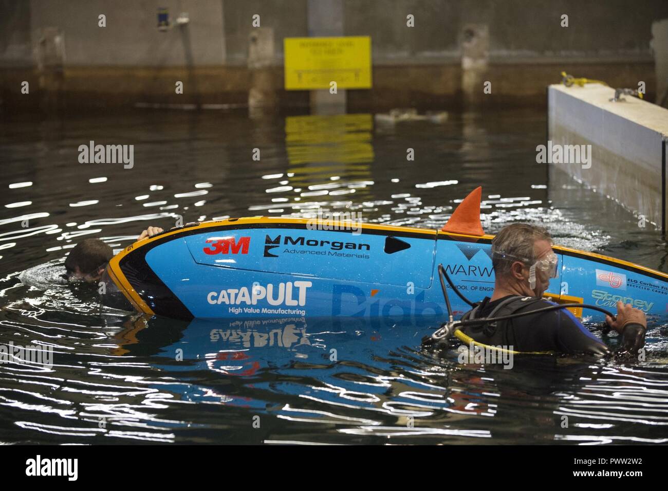 BETHESDA, Md. (Jun. 28, 2017) The human-powered submarine team from the ...