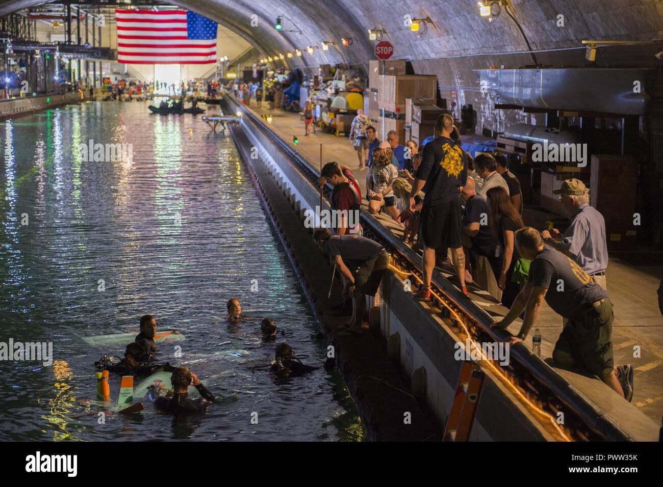 Third day of the International Human-Powered Submarine Races in the ...