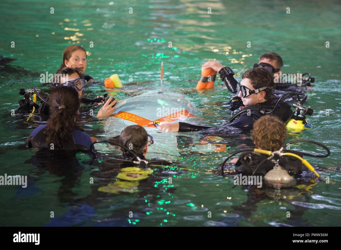 Third day of the International Human-Powered Submarine Races in the ...