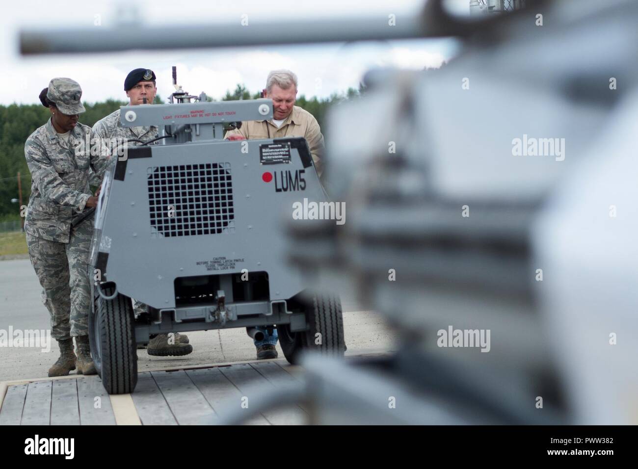 Air Force 1st Lt. Nichole Nicholson, assigned to the 773rd Logistics ...