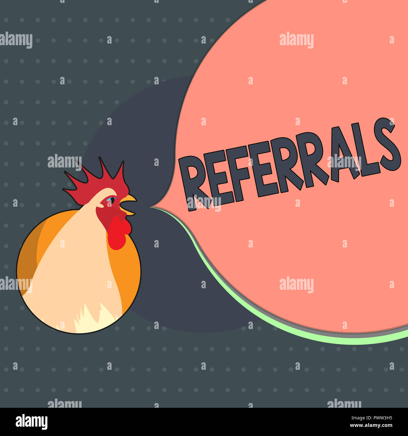 Text sign showing Referrals. Conceptual photo Act of referring someone ...