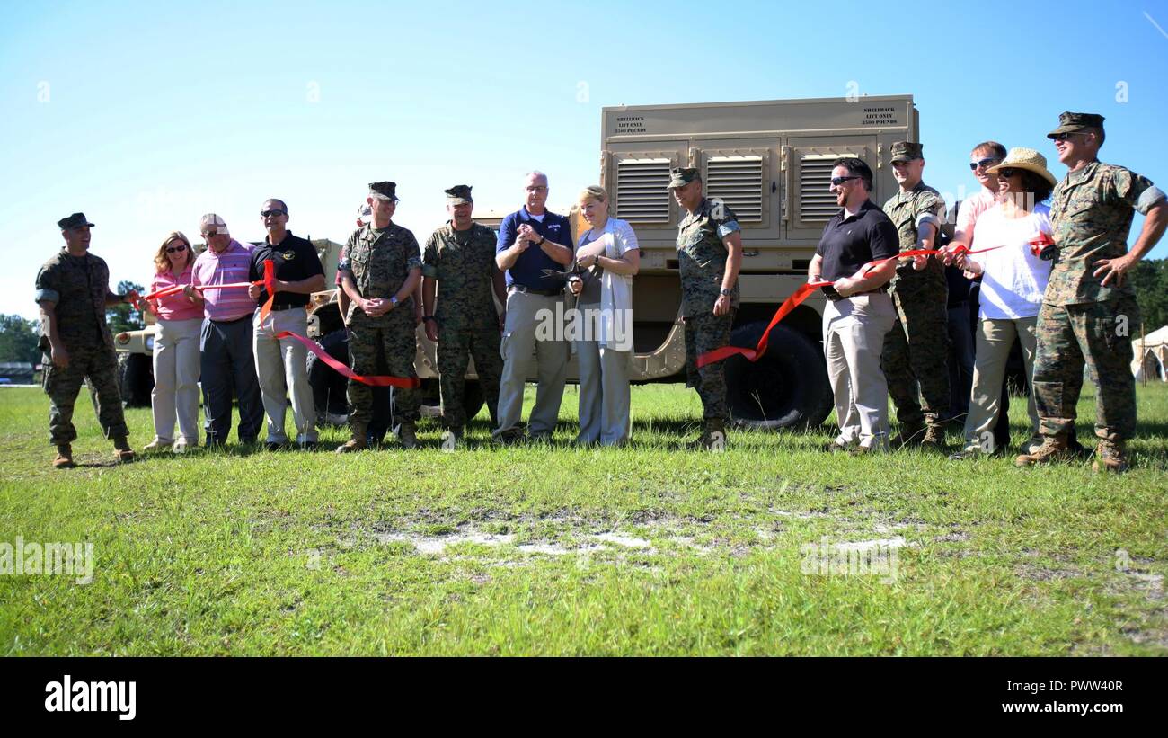 Marines assigned to Marine Air Control Squadron 2 and personnel from ...