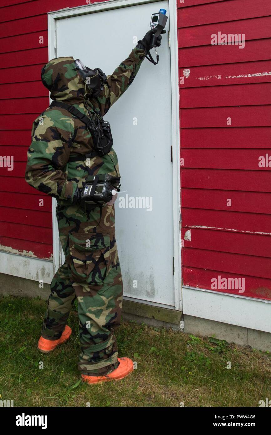 Staff Sgt Robert Kennedy, a Chemical, Biological, Radiological, Nuclear ...