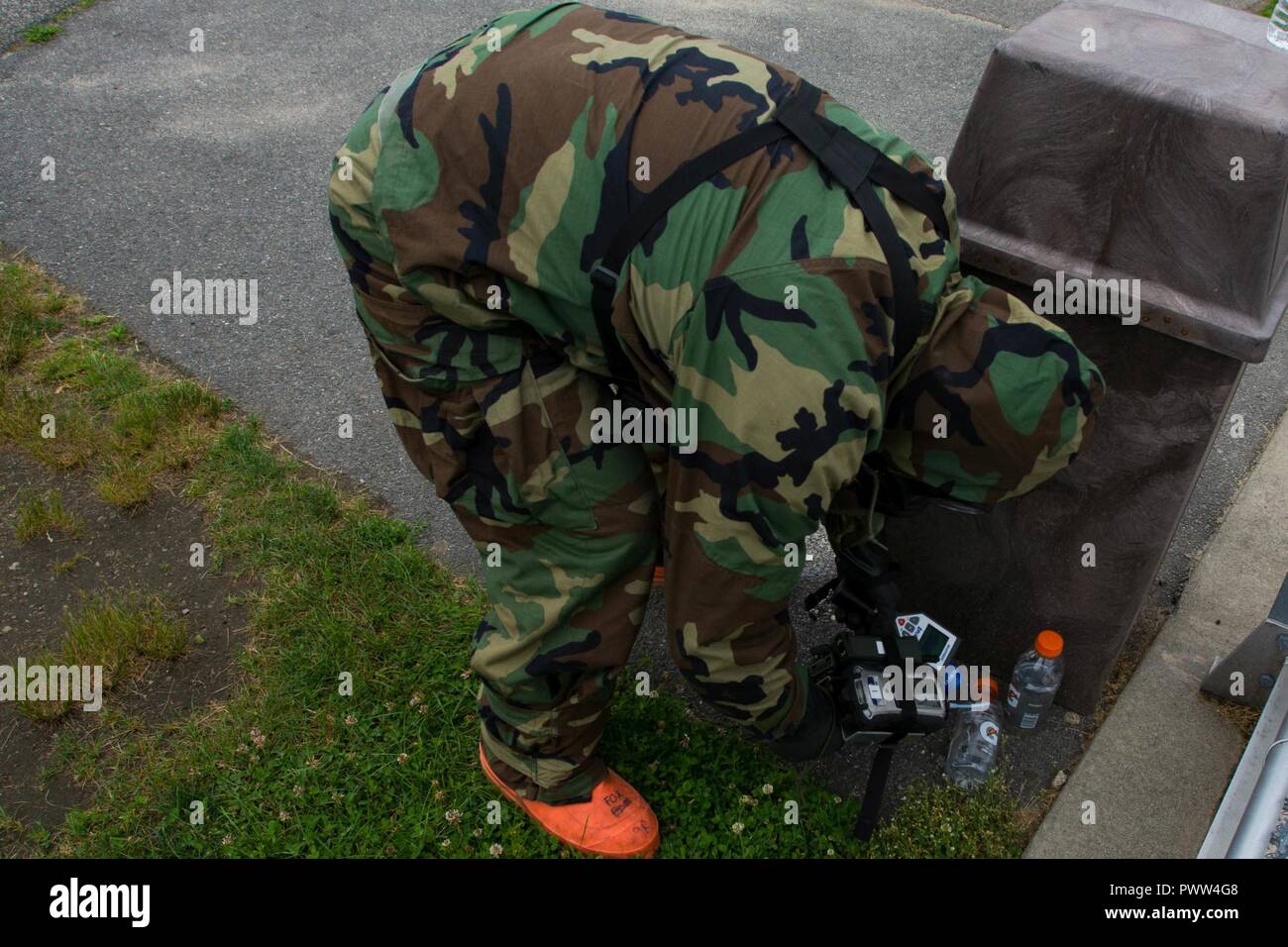 Staff Sgt Robert Kennedy, a Chemical, Biological, Radiological, Nuclear ...