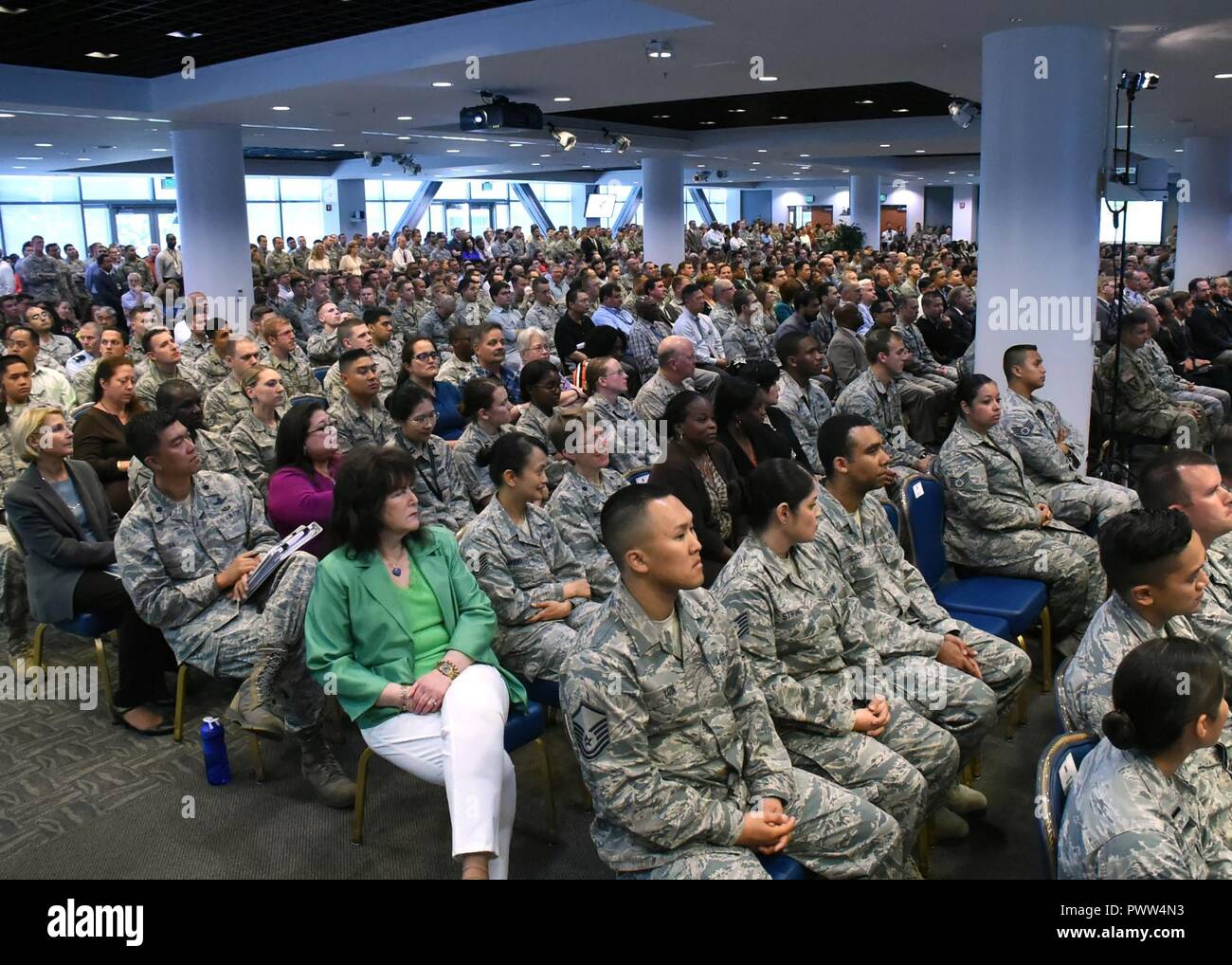 U.S. Air Force Lt. Gen. John A. Thompson, commander of the Space and ...