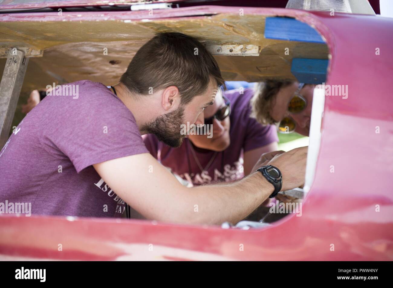 Fourth day of the International Human-Powered Submarine Races in the ...