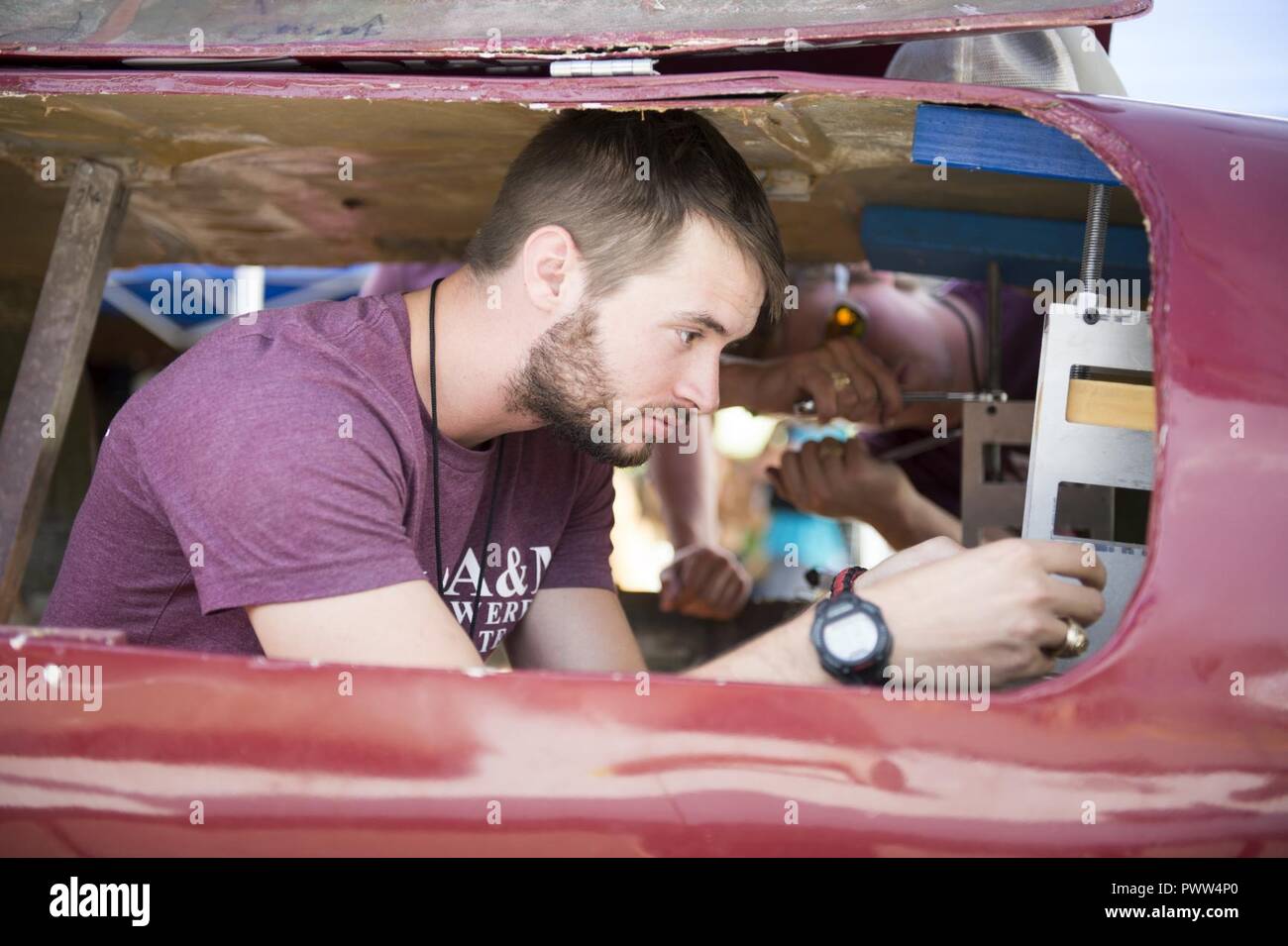 Fourth day of the International Human-Powered Submarine Races in the ...