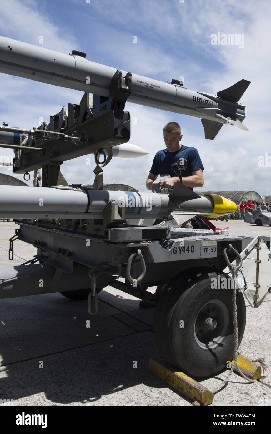U.S. Air Force Staff Sgt. Adam Schaetzl, 44th Aircraft Maintenance Unit ...