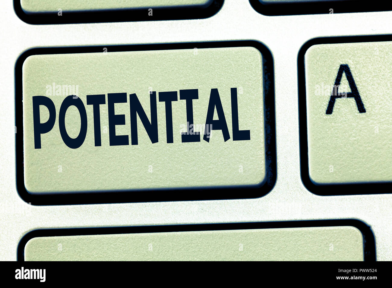 Word writing text Potential. Business concept for Latent qualities ...