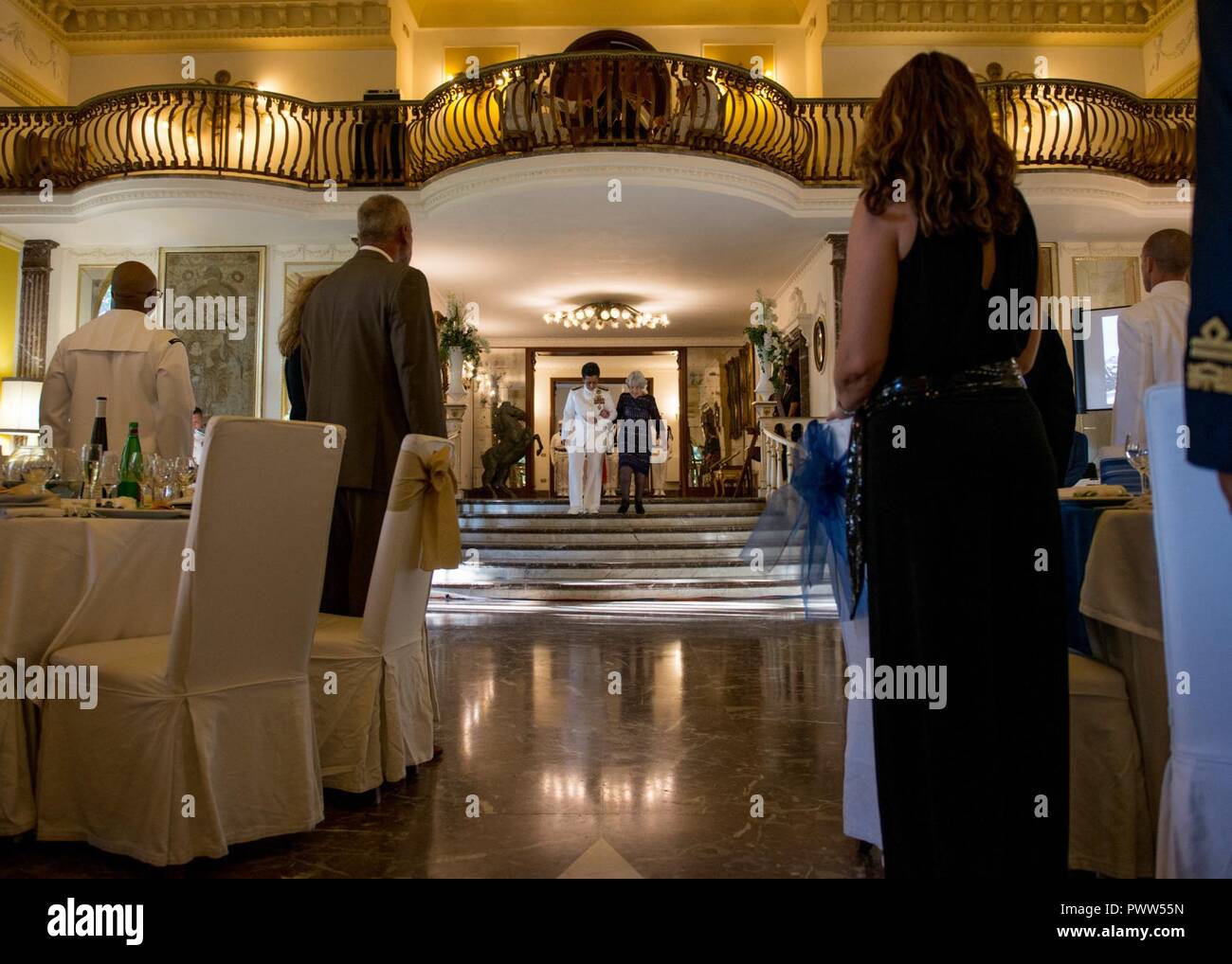 NAPLES, Italy (June 24, 2017) – Adm. Michelle Howard, commander, U.S ...