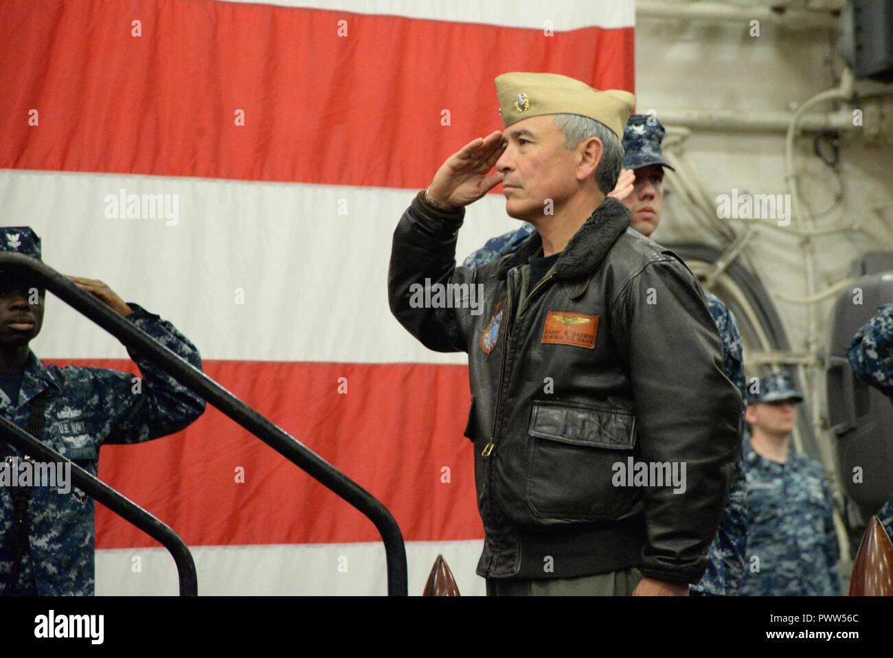 CORAL SEA (June 29, 2017) Adm. Harry B. Harris, commander, U.S. Pacific ...