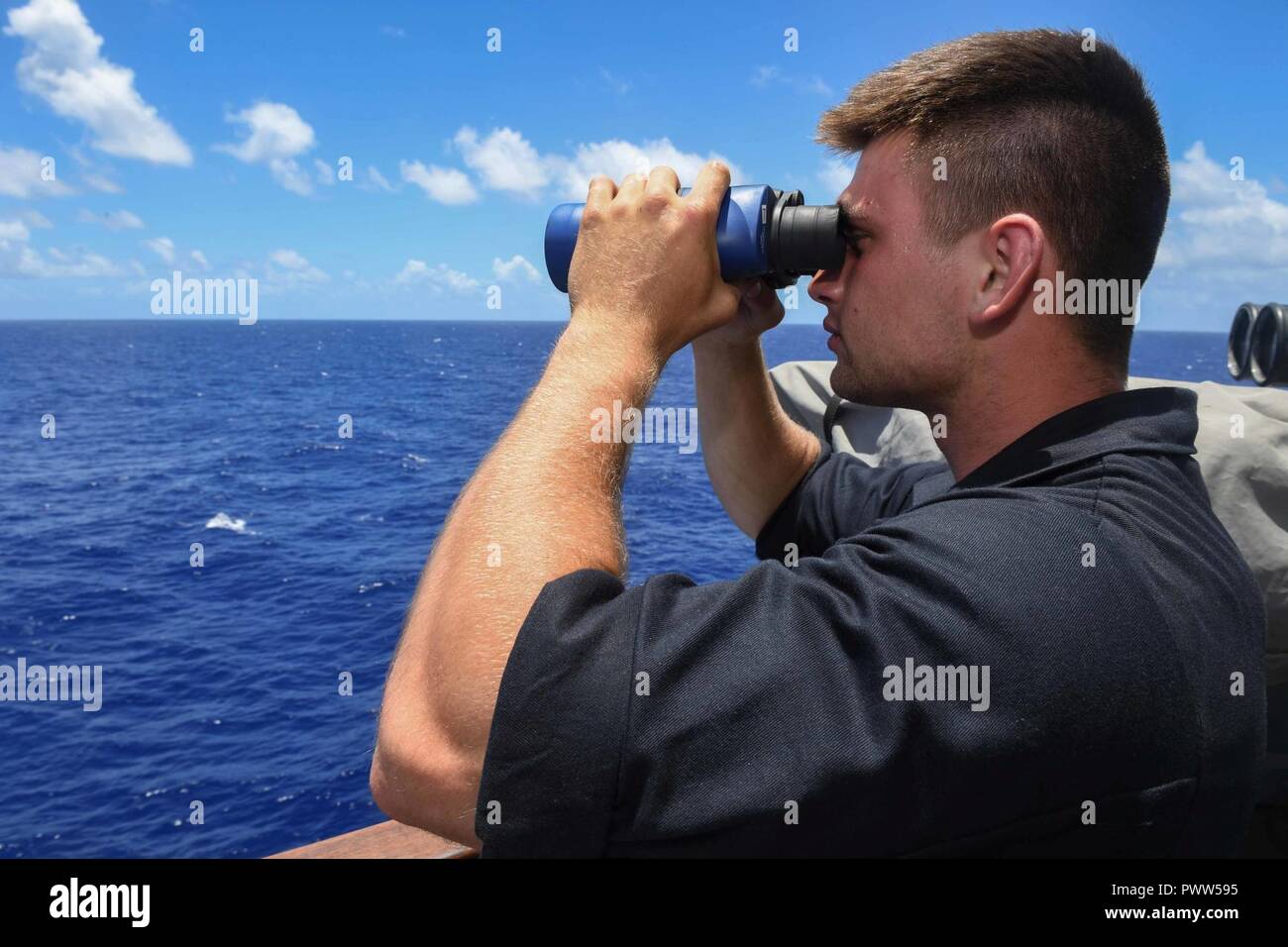 WATERS OFF GUAM (June 26, 2017) Seaman Jason Jordan, from Bakersfield ...